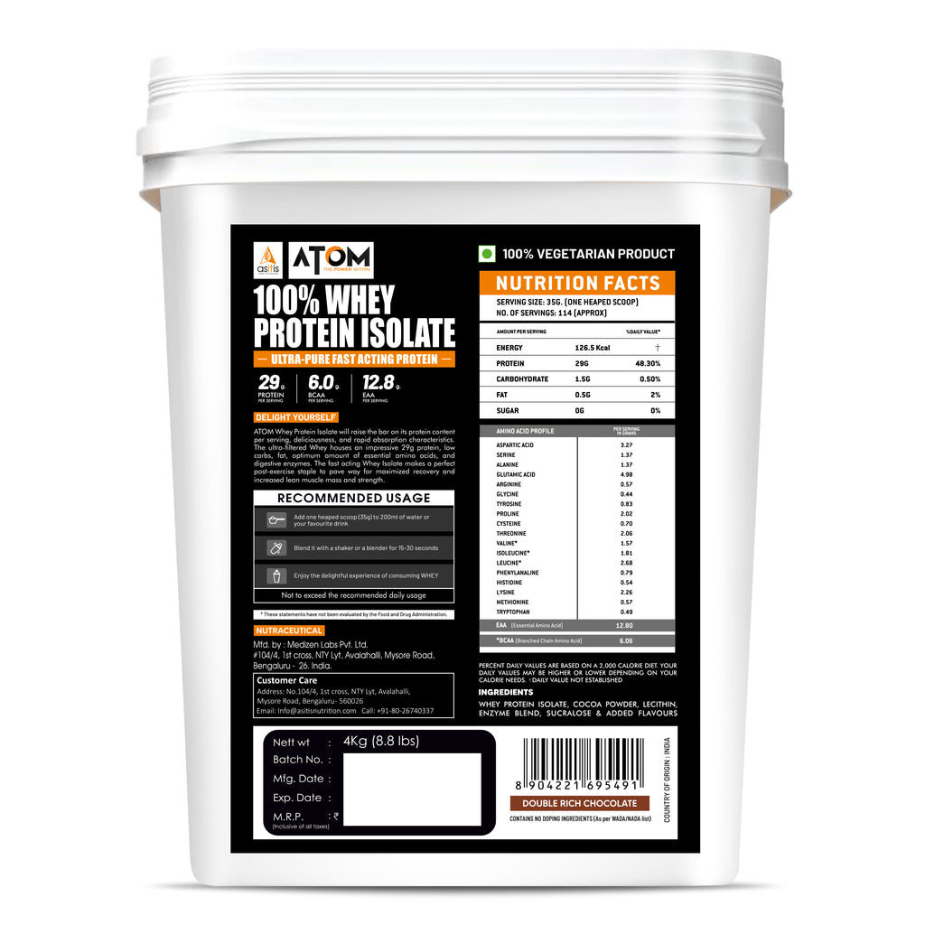 ATOM Whey Protein Isolate
