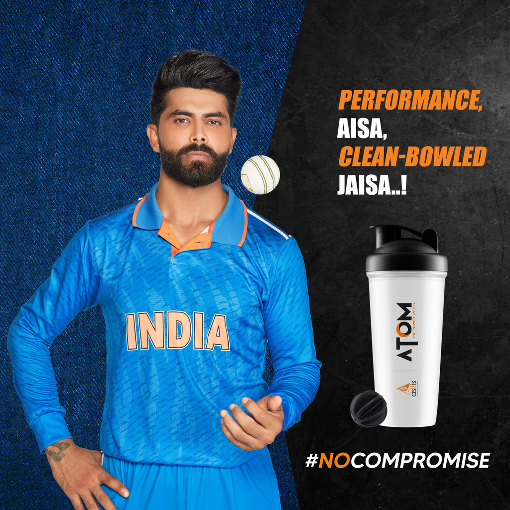 AS-IT-IS ATOM Shaker bottle 800ml | BPA free | Durable| Leak Proof | W