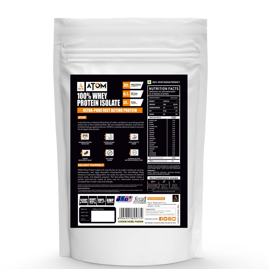 ATOM Whey Protein Isolate