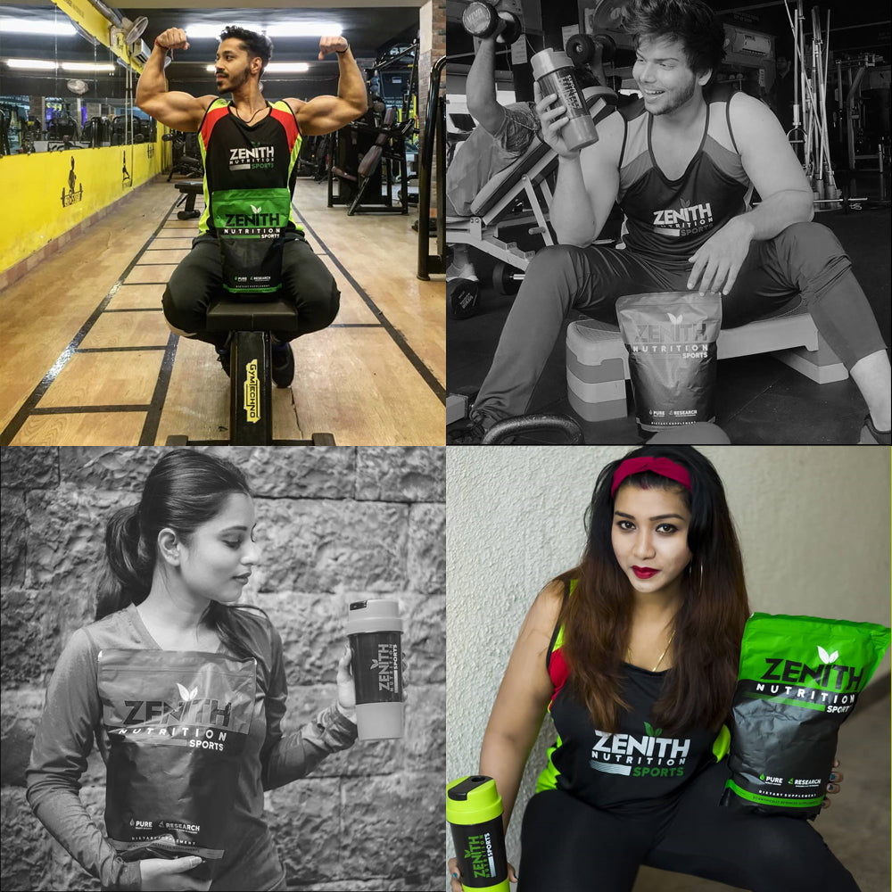 Zenith Sports BCAA 1000mg per serving of 2 capsules | Improves Athleti