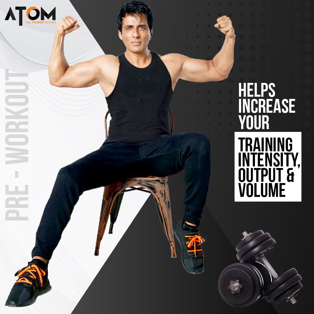 AS-IT-IS ATOM A7 Pre-workout for Pump & Performance | Caffeine 200mg